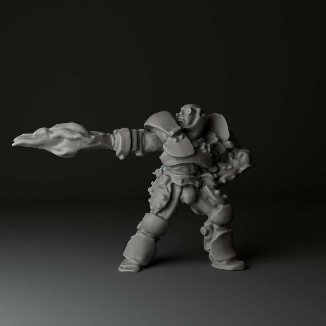Complete Trinity: Battleground Miniature Collection (.STL) – Faceless ...